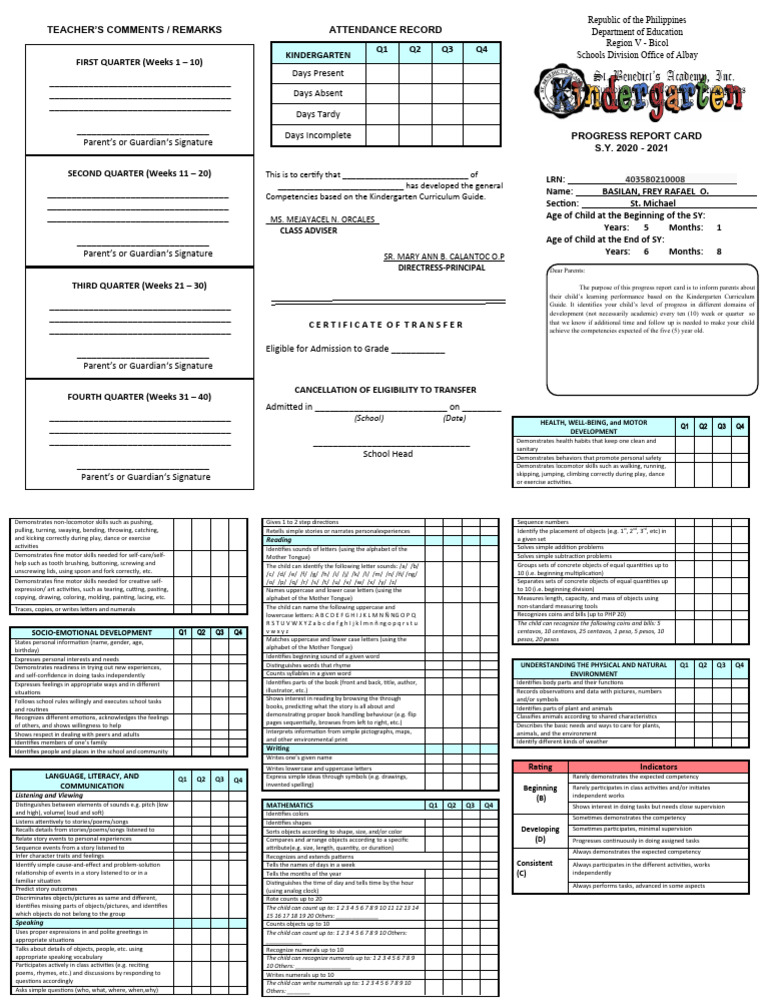 Kinder Card Template | Download Free PDF | Letter Case | Communication