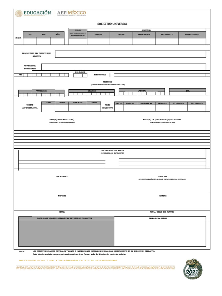 FORMATO-UNIVERSAL 2024 Editar | PDF