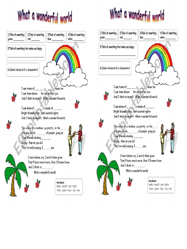 What A Wonderful Word | PDF