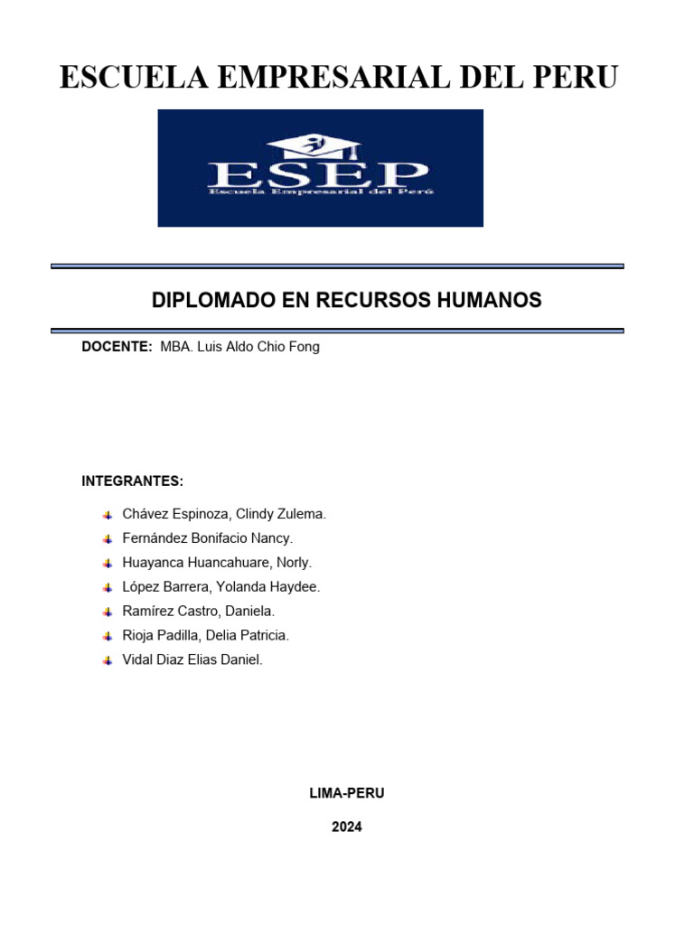 Trabajo Final Esep | PDF