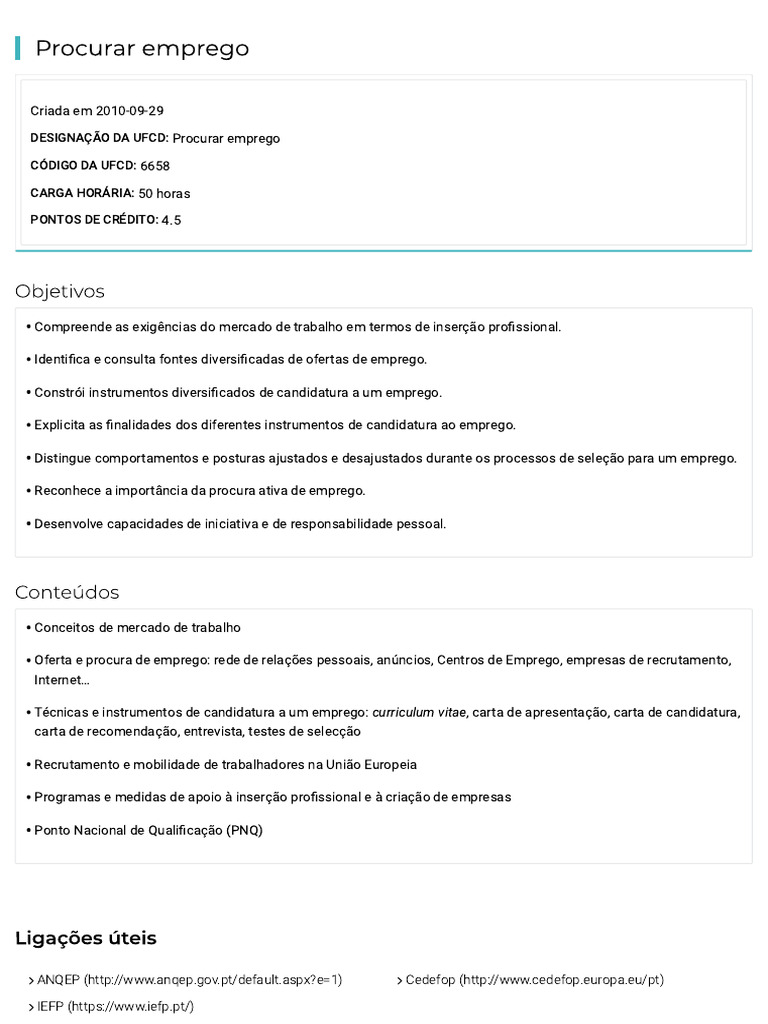 Ufcd 6658 | PDF | Computers