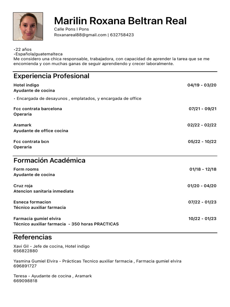 Mi CV | PDF