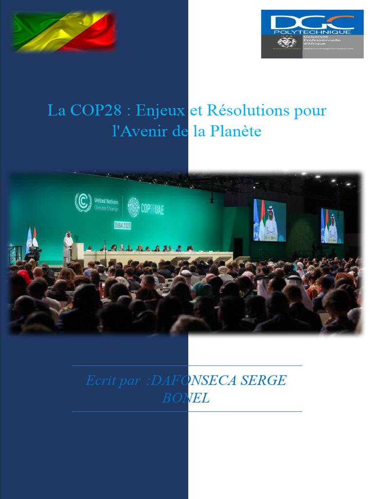 La COP28 | PDF