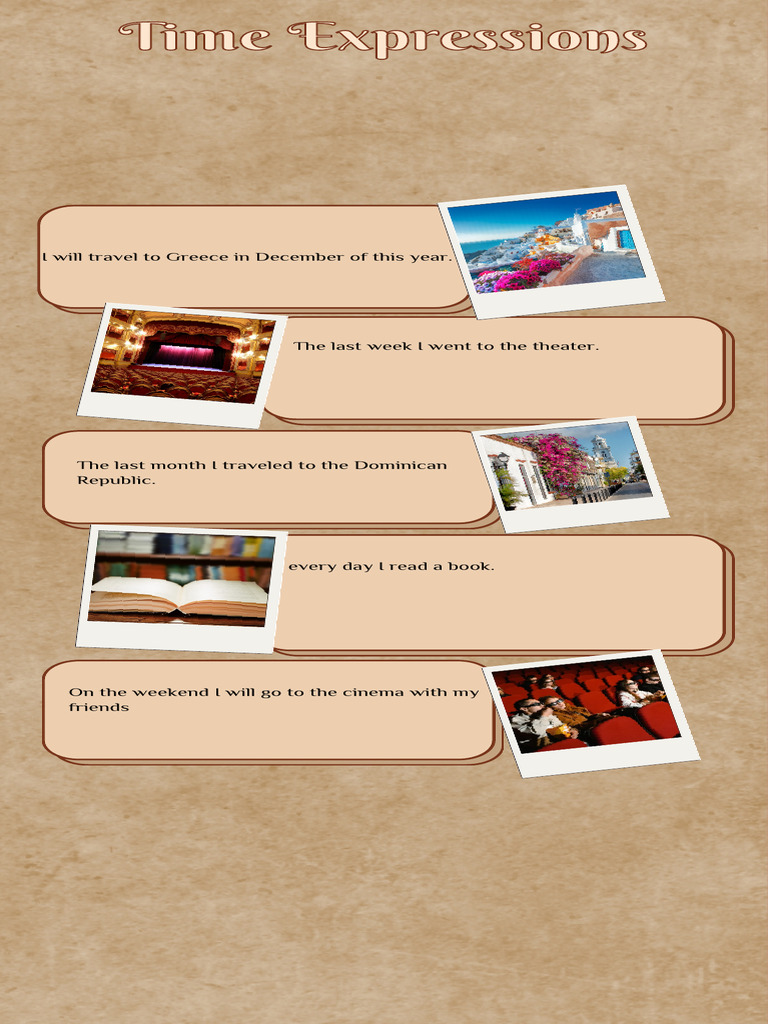 Time Expressions | PDF