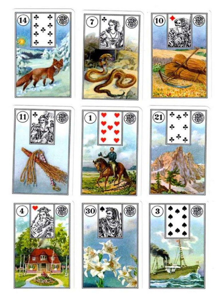 Baralho Cigano para Impressão - Page-0001 | PDF