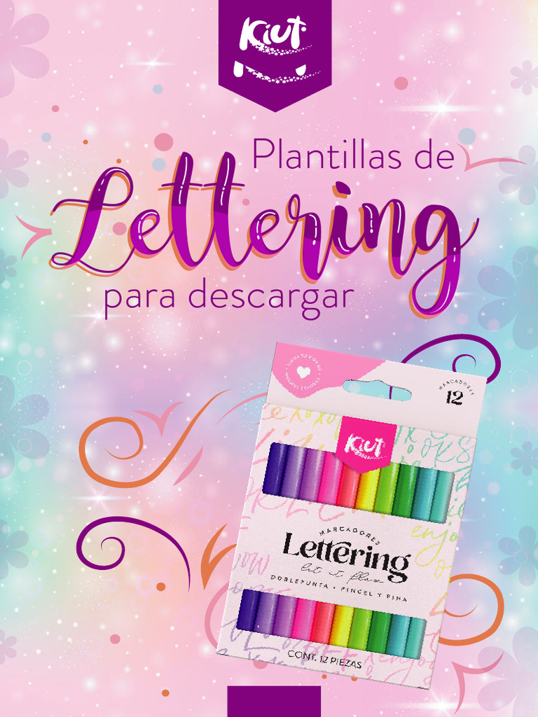 Plantillas Lettering para Descargar 3 | PDF