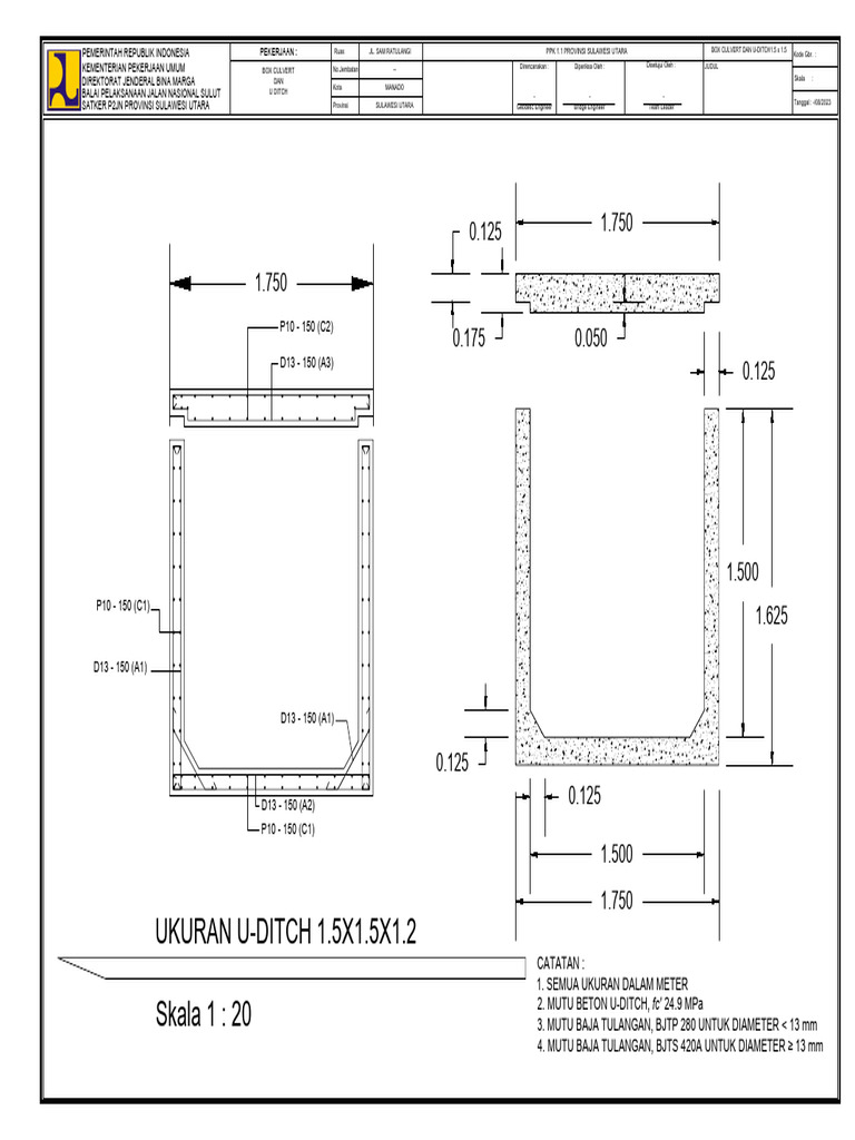 U-Ditch 1.5x1.5 | PDF