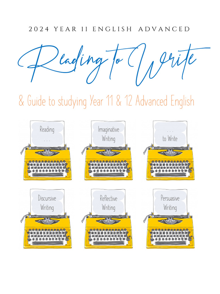2024 Year 11 Reading To Write | PDF
