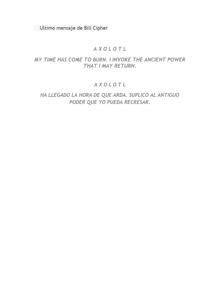 Axolotl My Time Has Come To Burn. I Invoke The Ancient Power That I May ...