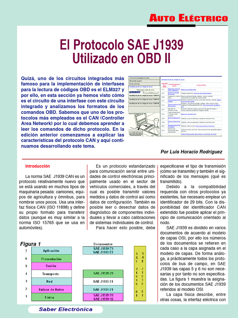 Prtotocolo SAE J1939 | PDF