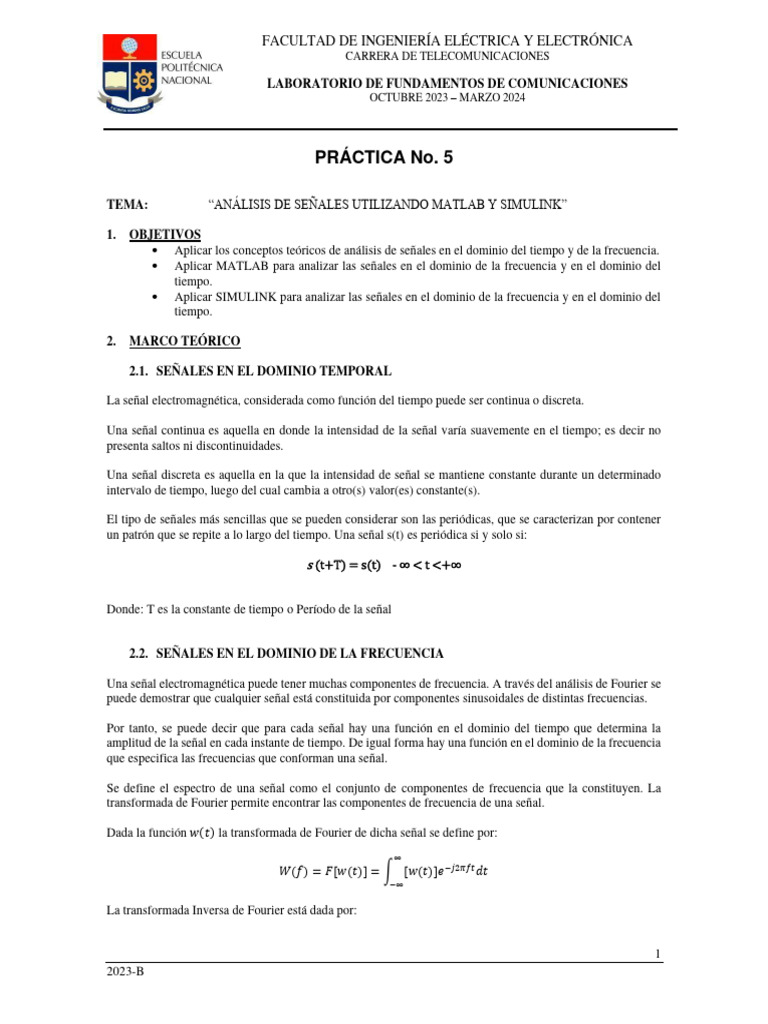 Prac 5 FC 2023B Rev | PDF