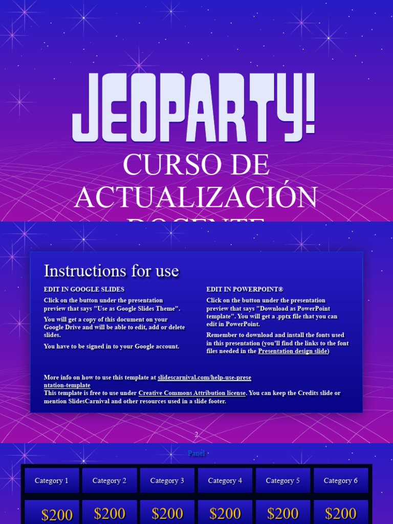 Juego-Jeopardy-Power-Point Enseñanza en La Iglesia | PDF