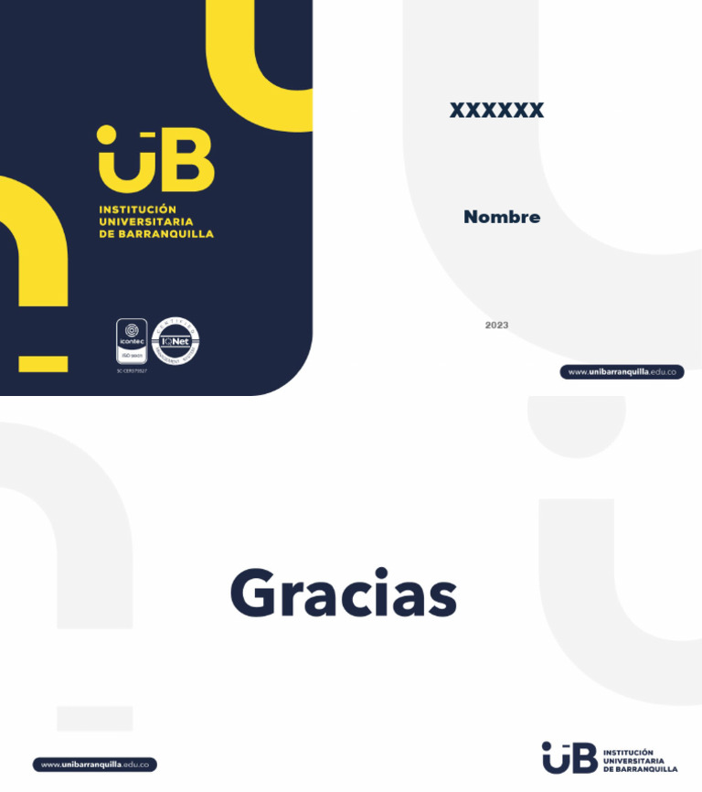 Formato de Presentación IUB | PDF Formato de Presentación IUB | PDF