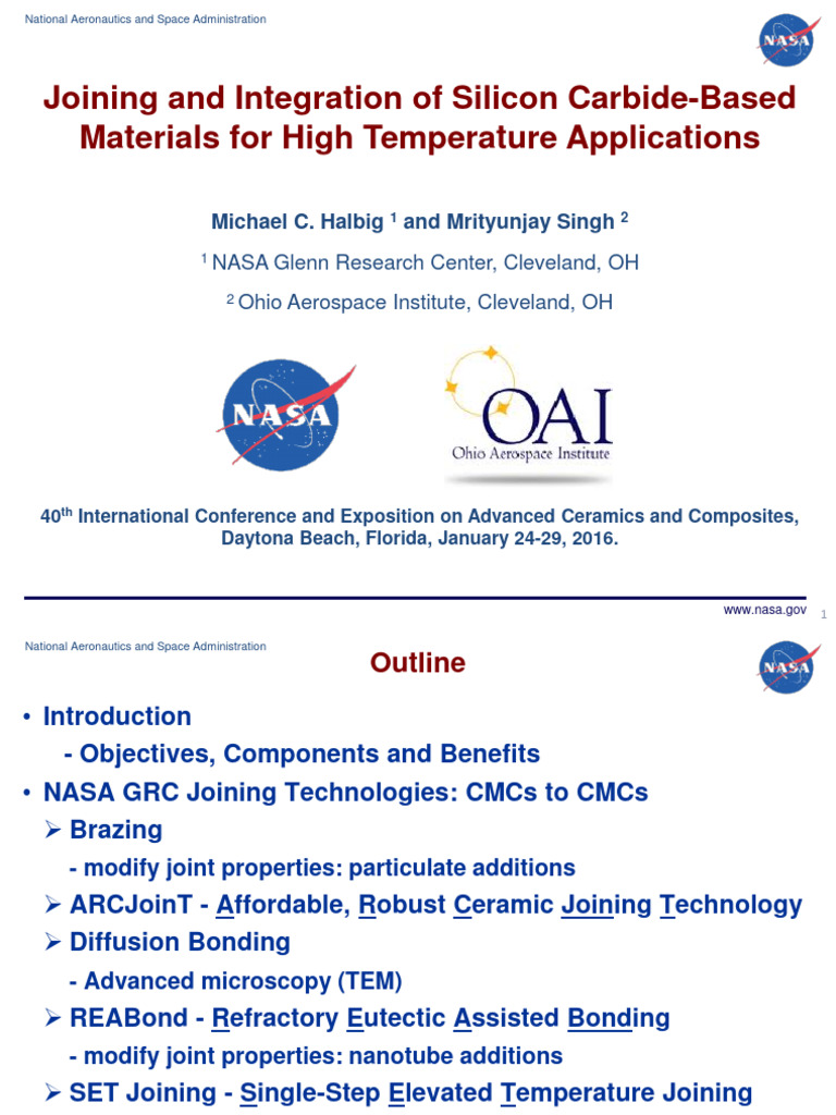 Joining and Integration of Silicon Carbide-Based | PDF | Ceramics | Composite Material