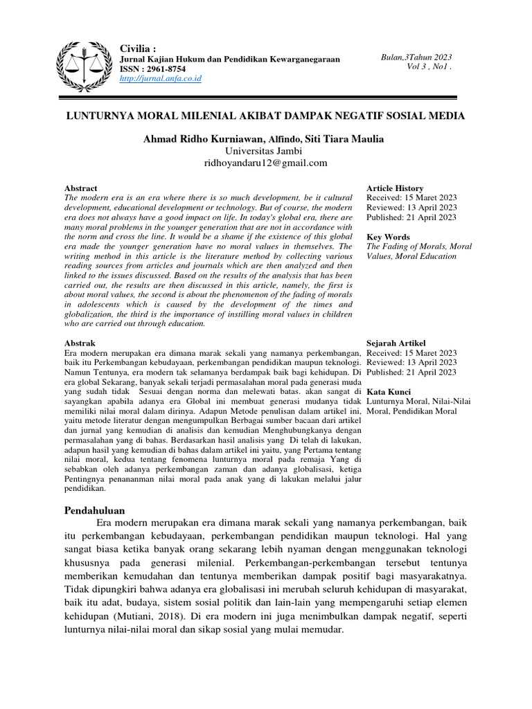 Naskah Ahmad Ridho | PDF