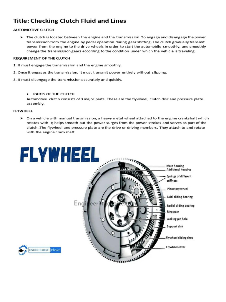 Clutch System | PDF