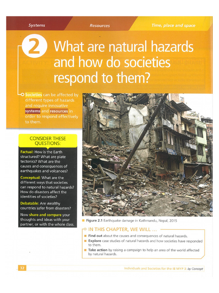 Natural Hazards Readings | PDF
