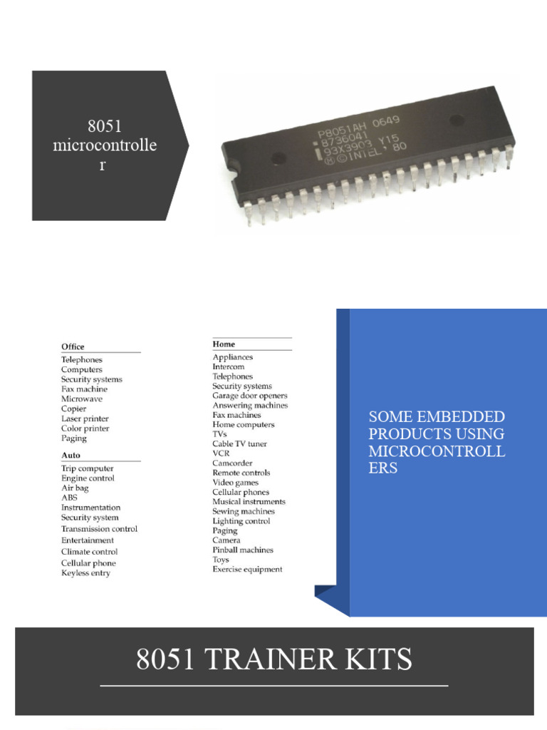 8051 Micro Controller | PDF