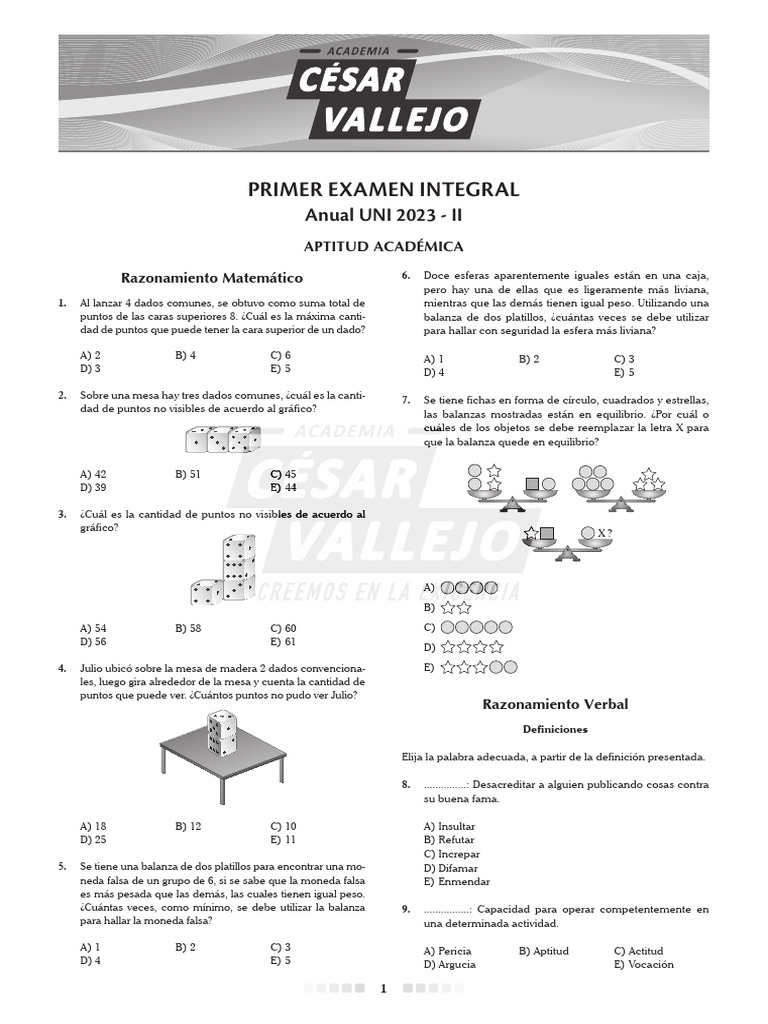 1 Ex Intg AUNI | PDF