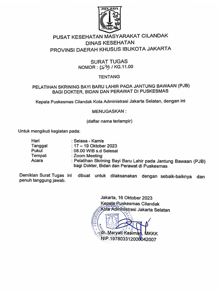 Pelatihan Skrining Bayi Baru Lahir Pada Jantung Bawaan (PBJ) | PDF Pelatihan Skrining Bayi Baru Lahir Pada Jantung Bawaan (PBJ) | PDF