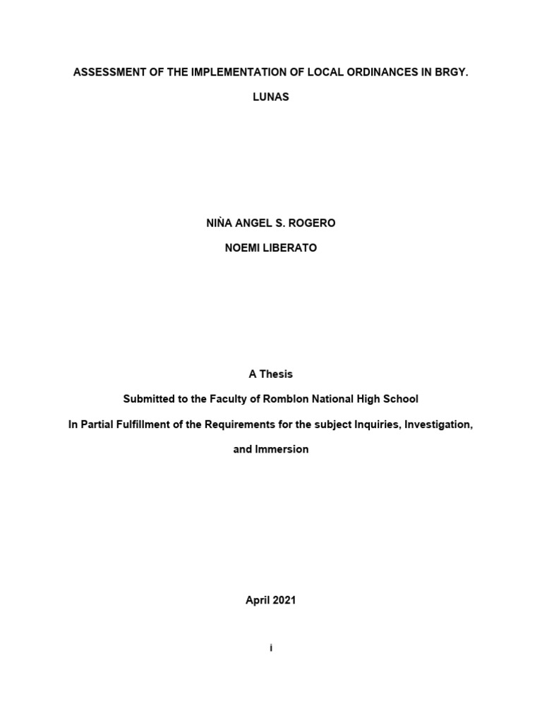 Rogero Research | PDF