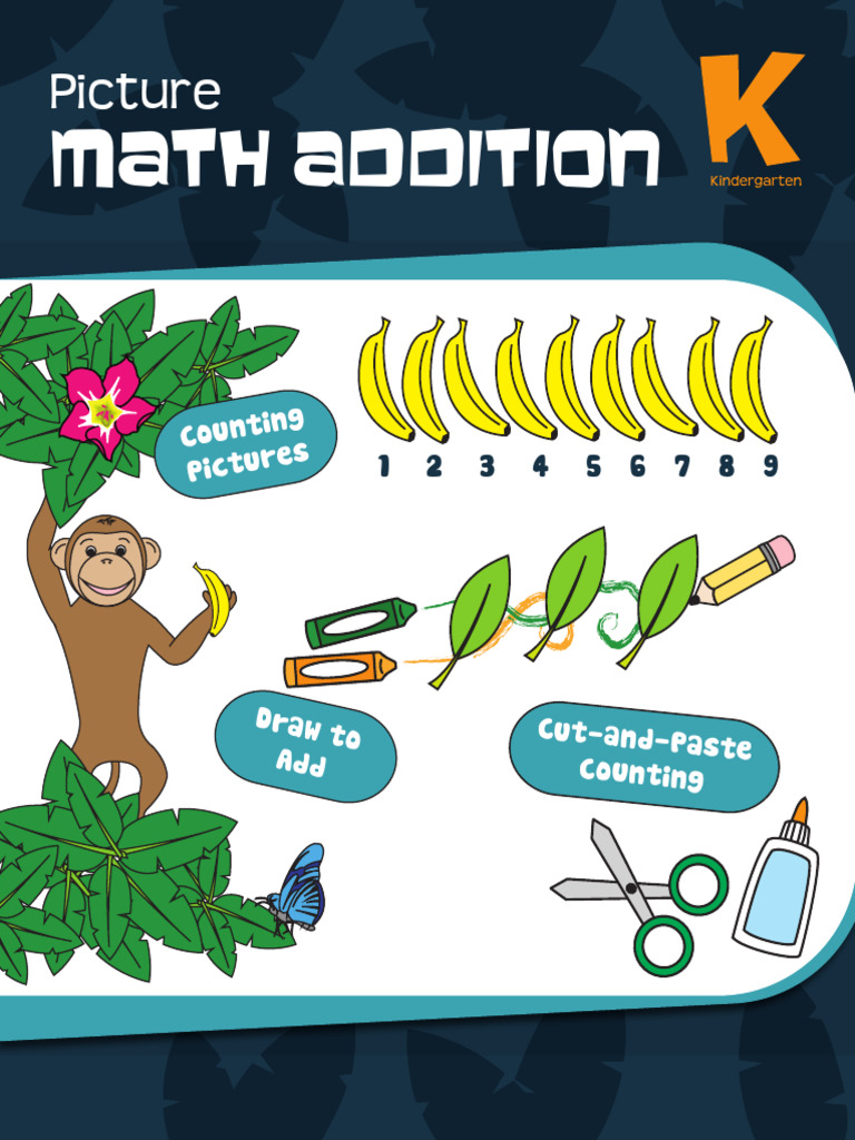 Picture Math Addition Workbook | PDF