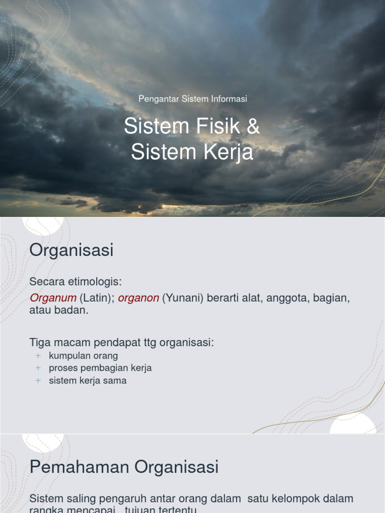 ASI Pertemuan Ke 4 Sistem Fisik-1 | PDF