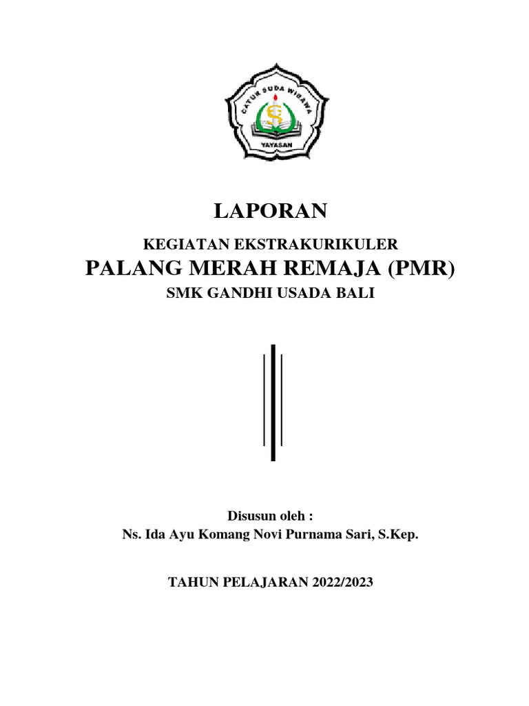 Laporan Kegiatan Eskul PMR | PDF