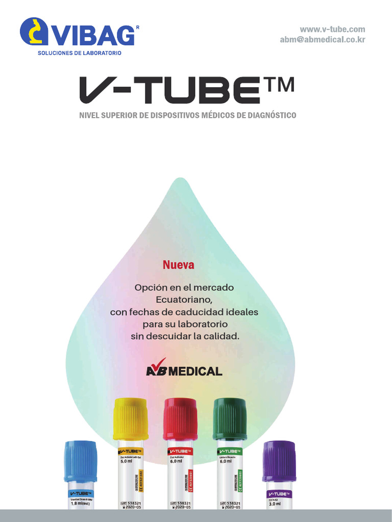 Catalogo Ab Medical Tubos | PDF