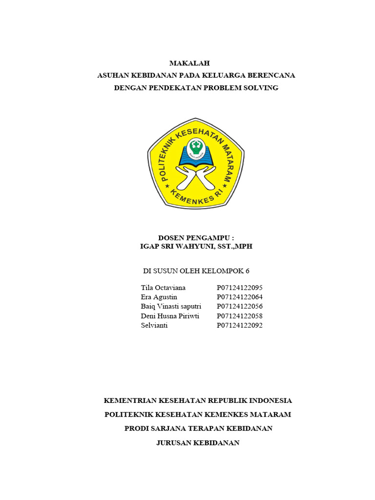 Kelompok 6 Problem Solving | PDF