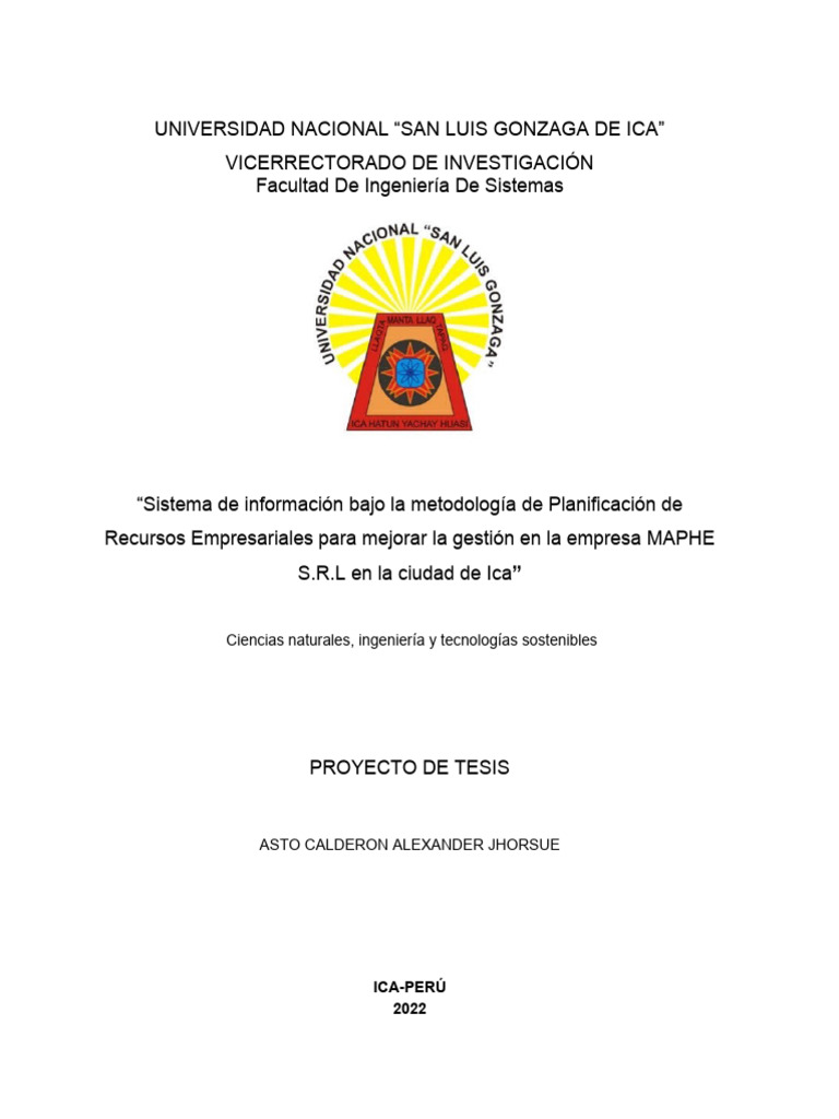 Presentacion de Proyecto Final | PDF