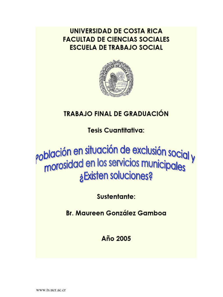 TFG L 2005 01 | PDF