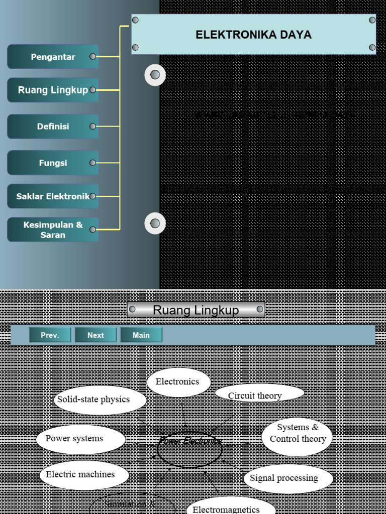 Materi 1 Konsep Dasar Elektronika Daya | PDF