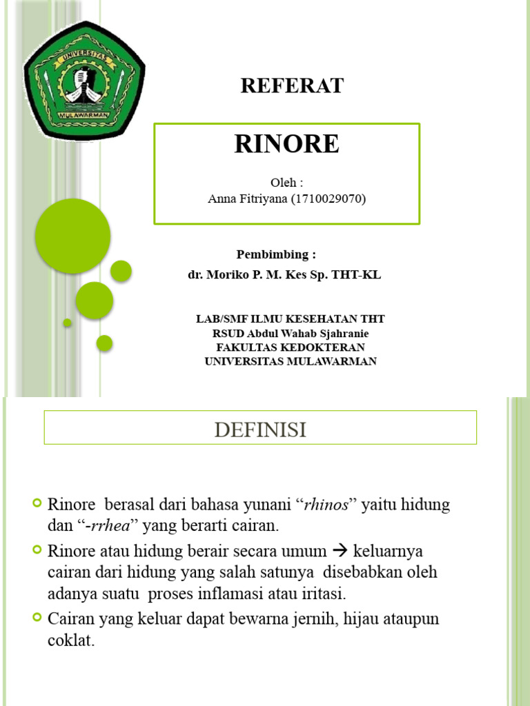 Rinore PPT Anna | PDF