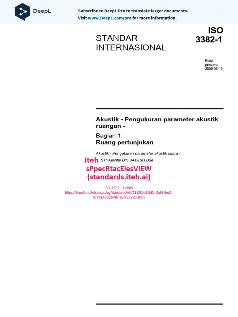 ISO-3382-1-2009 Id | PDF