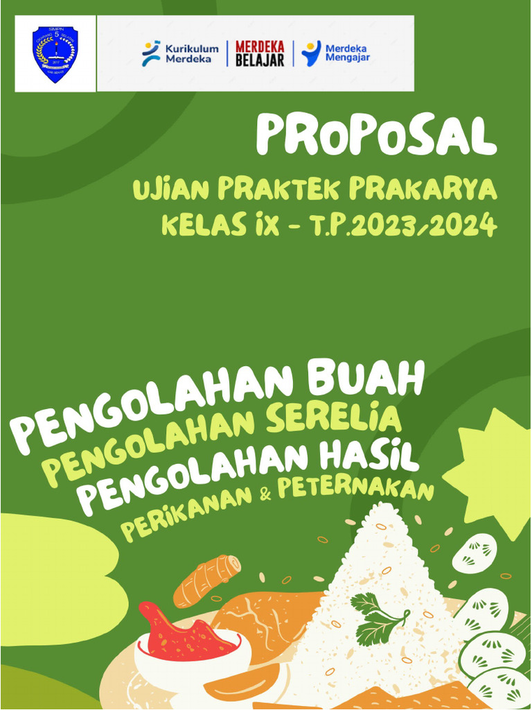Proposal Ujian Praktek Prakarya Kelas IX | PDF