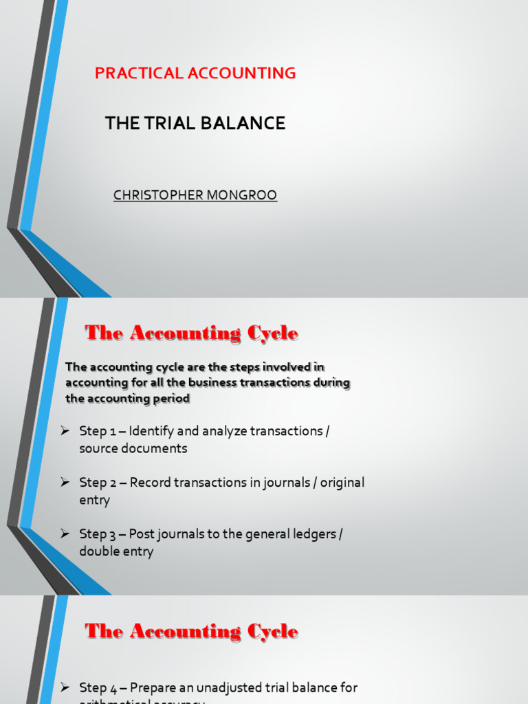 Practical Accounting - Session 5 | PDF