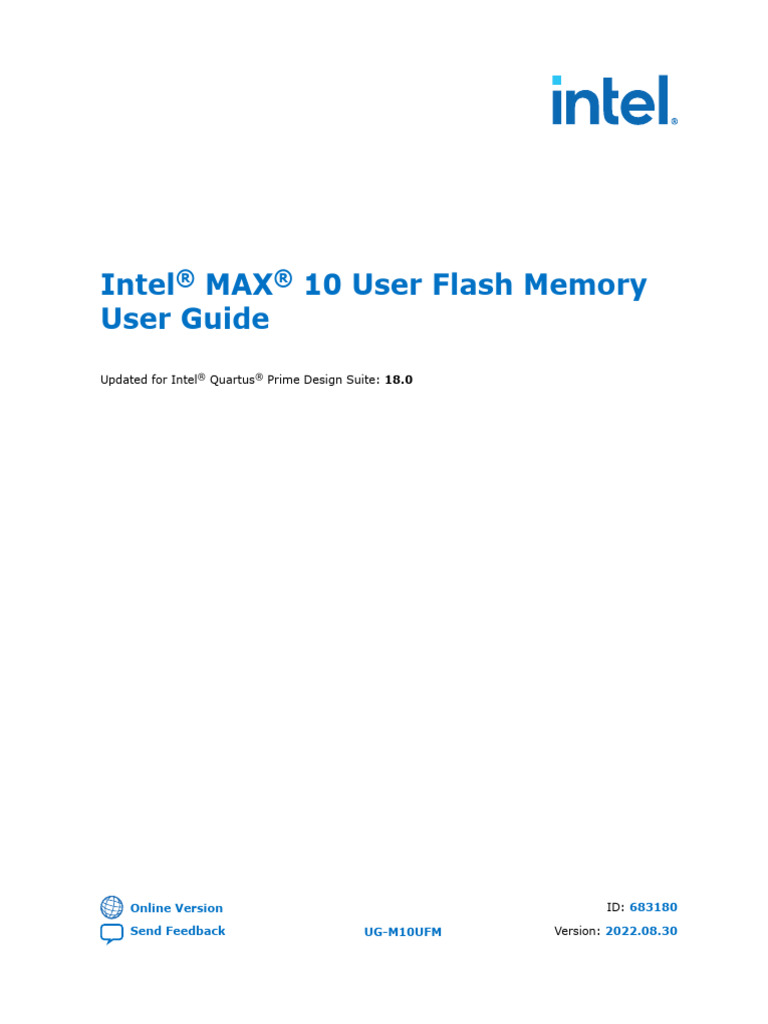 Ug m10 Ufm-683180-666291 | PDF | Flash Memory | Field Programmable Gate Array