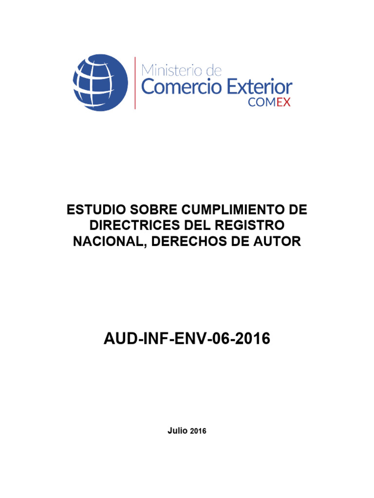 Aud Inf Env 06 2016 | PDF | Software | Auditoría