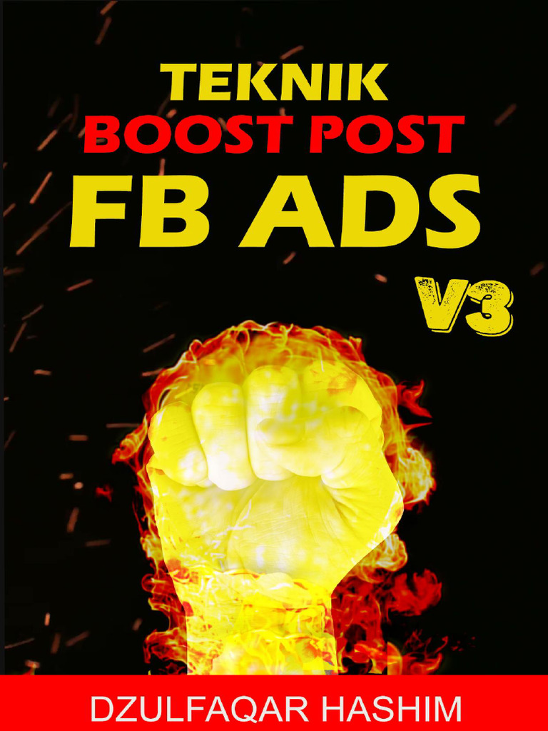 Teknik Boost Post FB Ads oleh Dzulfaqar | PDF