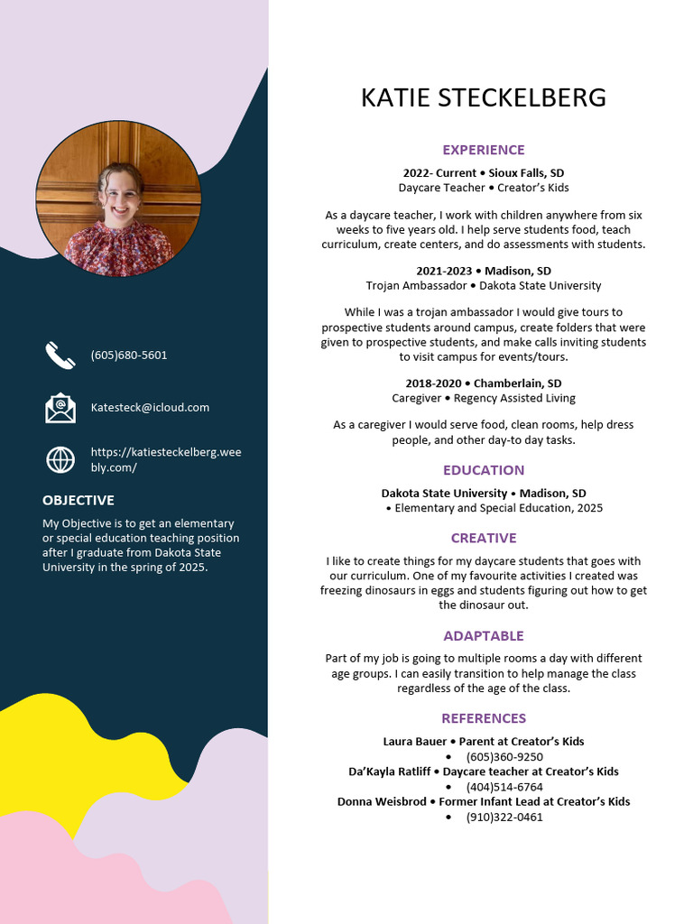 Resume College of Ed | PDF