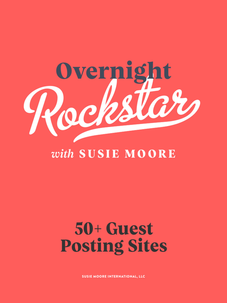 50 Guest Posting Sites | PDF