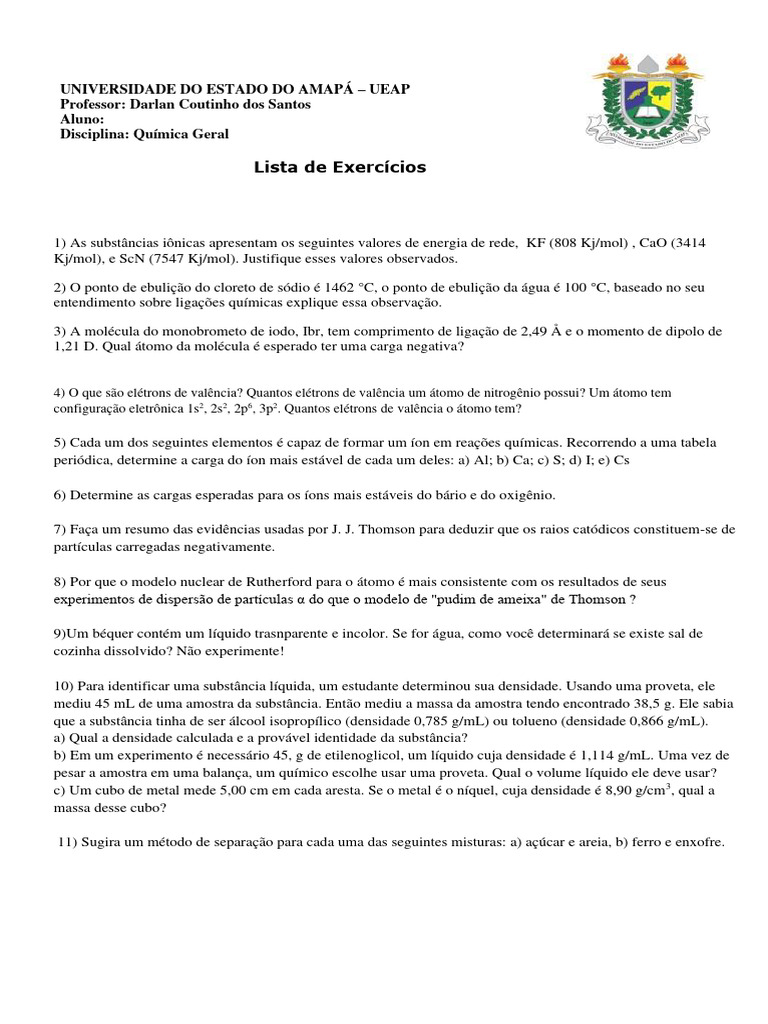 RevisÃ o Exercã - Cio | PDF