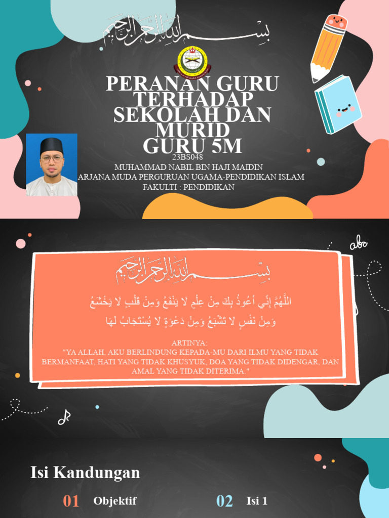 Peranan Guru dalam Pendidikan dan Murid | PDF | Pengembangan Diri