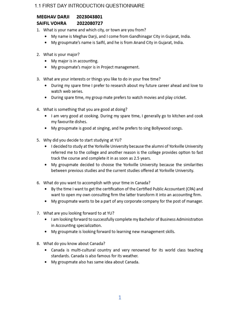 Learning Activity Week 1 | PDF | Inuit | Clothing