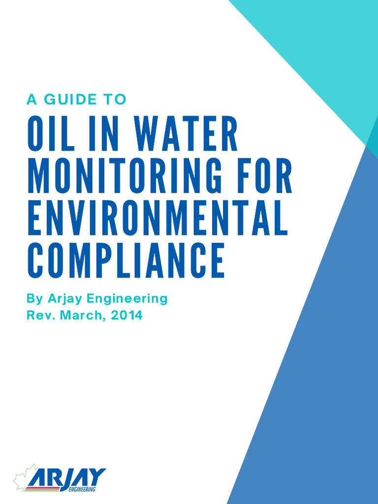 Guide To Oil in Water Monitoring | PDF | Pump | Petroleum