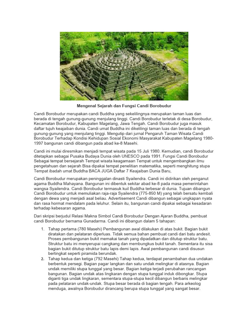Candi Borobudur | PDF