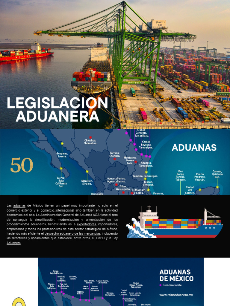 Legislación Aduanera En México Pdf México Aduana
