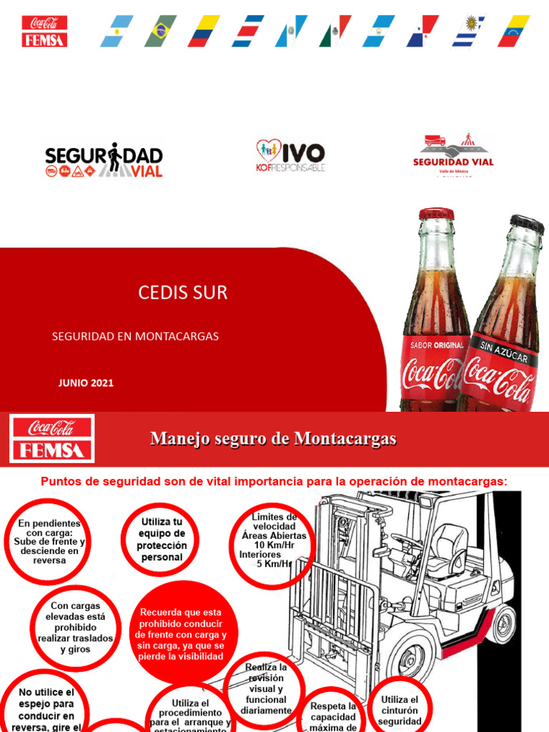 Manejo Seguro de Montacargas | PDF Manejo Seguro de Montacargas | PDF