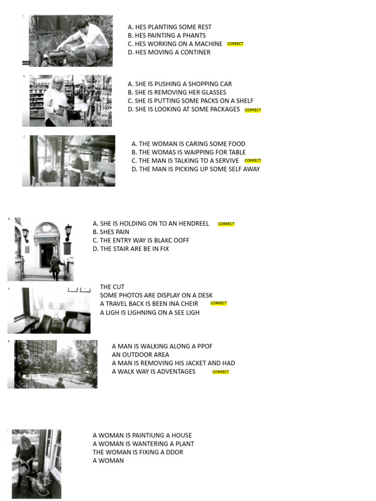 Toeic Listening | PDF | Viajes y turismo | Arte